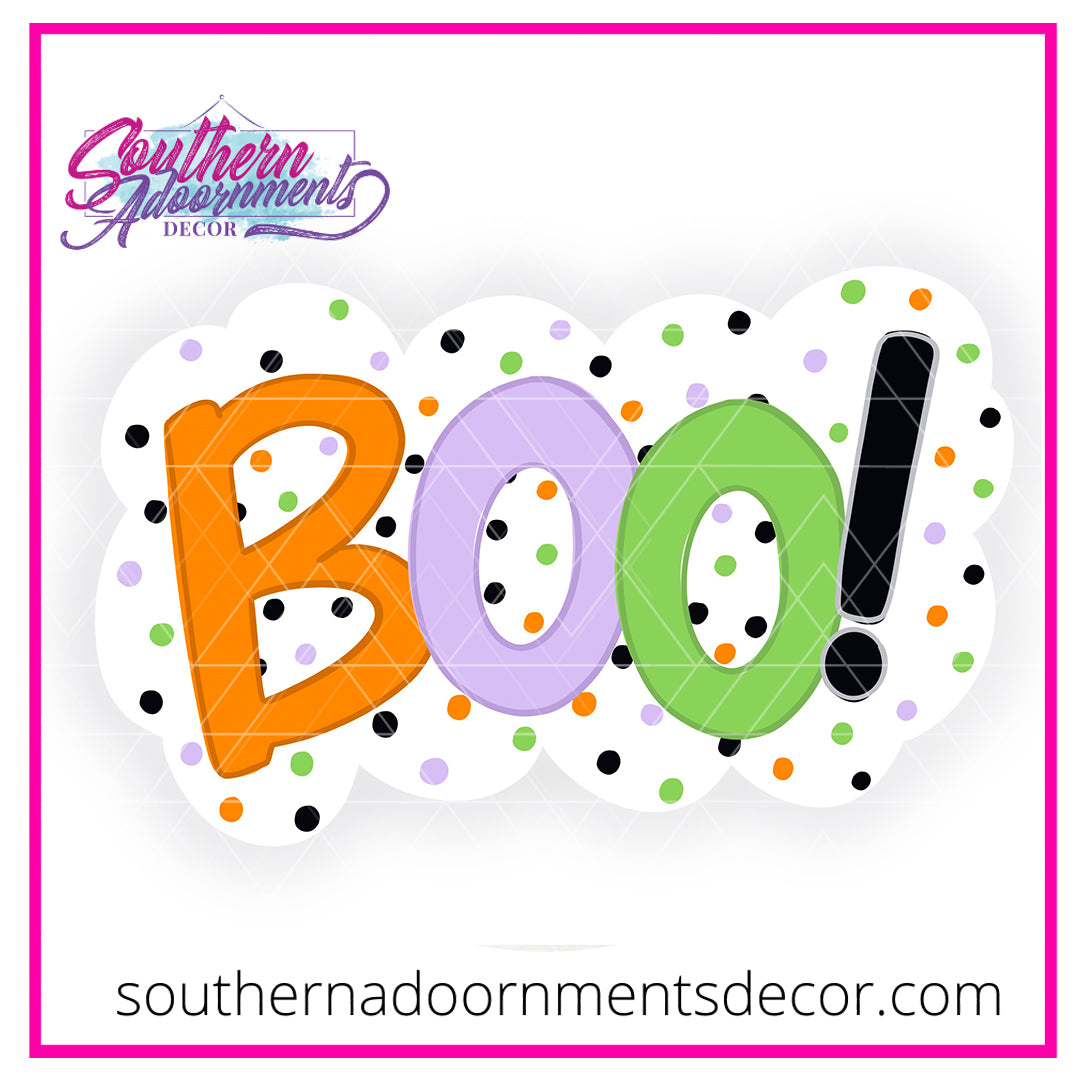Cute Boo Template & Digital Cut File – Southern Adoornments Decor