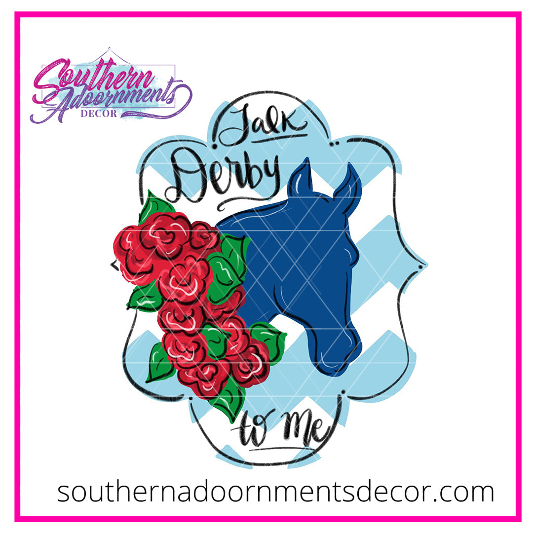 Derby Day Template & Digital Cut File – Southern Adoornments Decor
