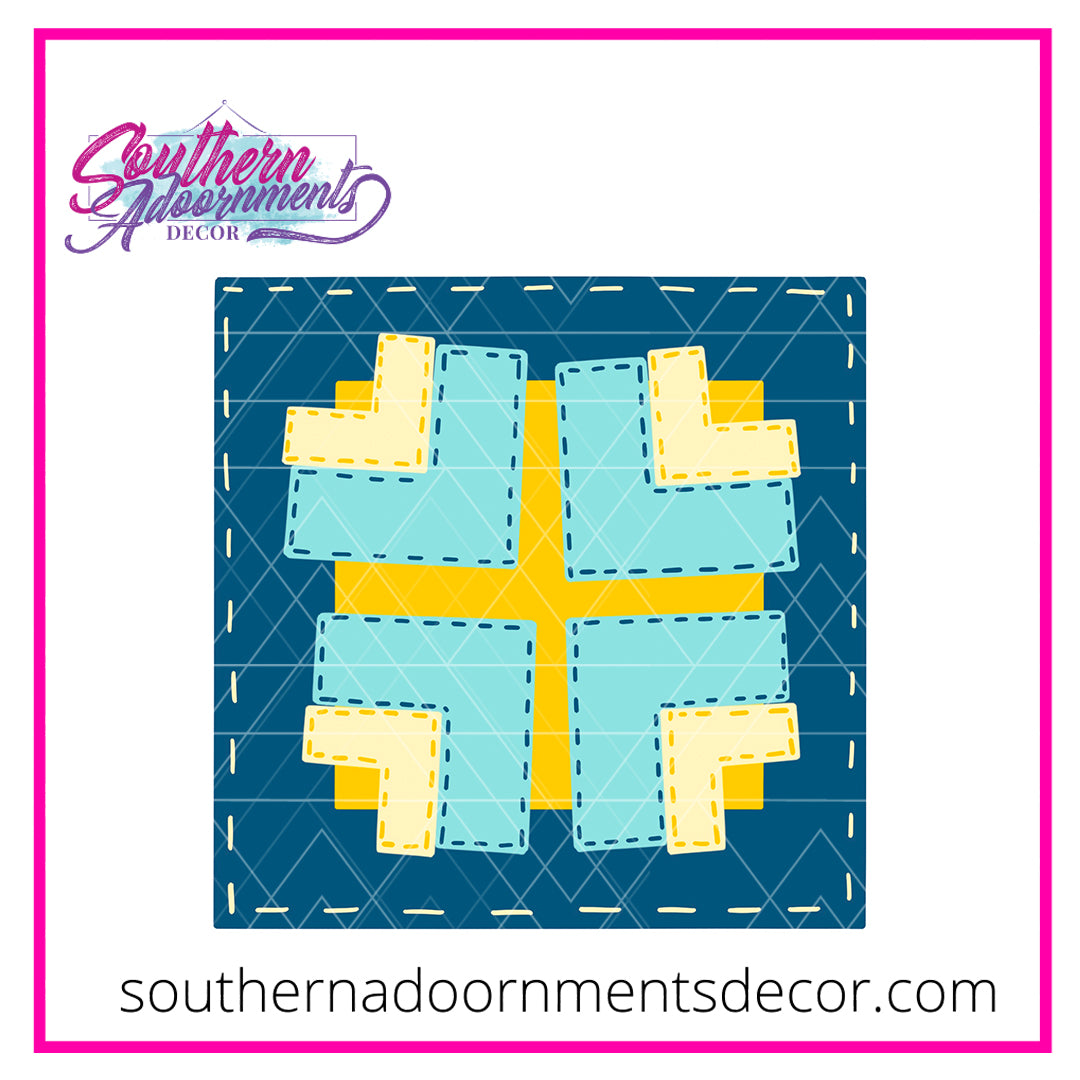 Patchwork Quilt Block Template & Digital Cut File – Southern ...