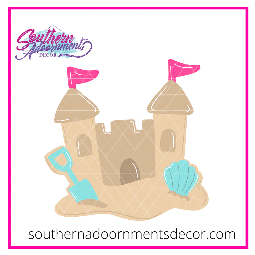 Building Sandcastles Template & Digital Cut File – Southern Adoornments ...