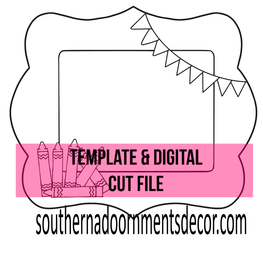Classroom Welcome Sign Template & Digital Cut File – Southern ...
