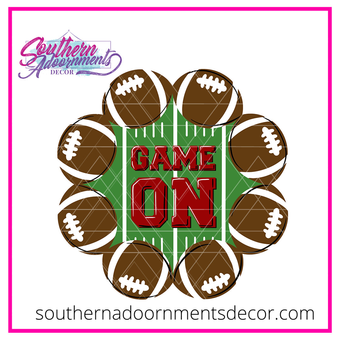 Game On Template & Digital Cut File – Southern Adoornments Decor