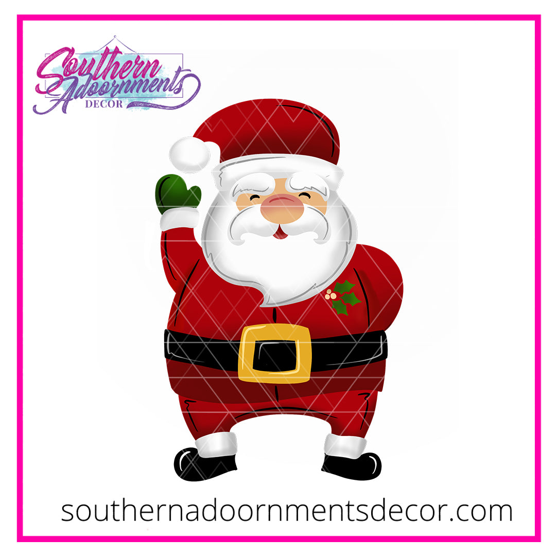 Santa Claus Template & Digital Cut File – Southern Adoornments Decor
