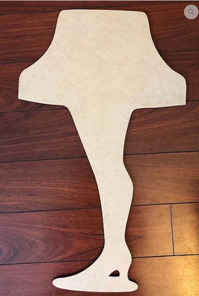 Leg Lamp Wooden Blank – Southern Adoornments Decor