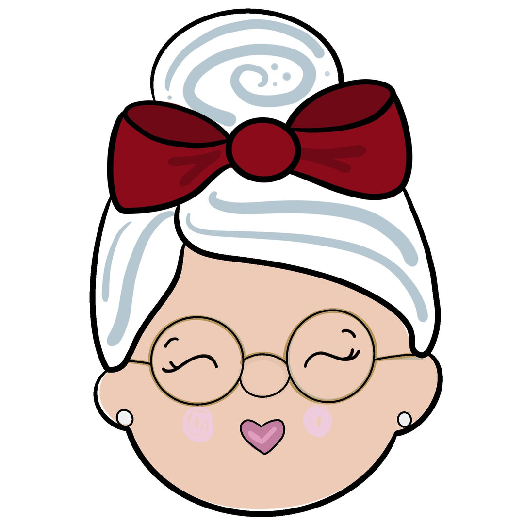 Mrs. Claus Template & Digital Cut File – Southern Adoornments Decor