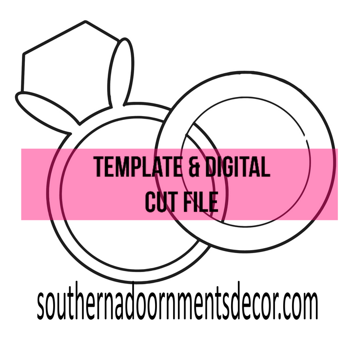 Rings Template & Digital Cut File – Southern Adoornments Decor
