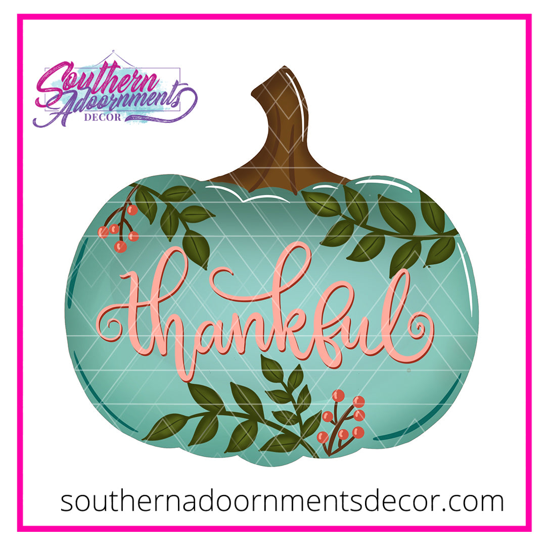 Thankful Pumpkin Template & Digital Cut File – Southern Adoornments Decor