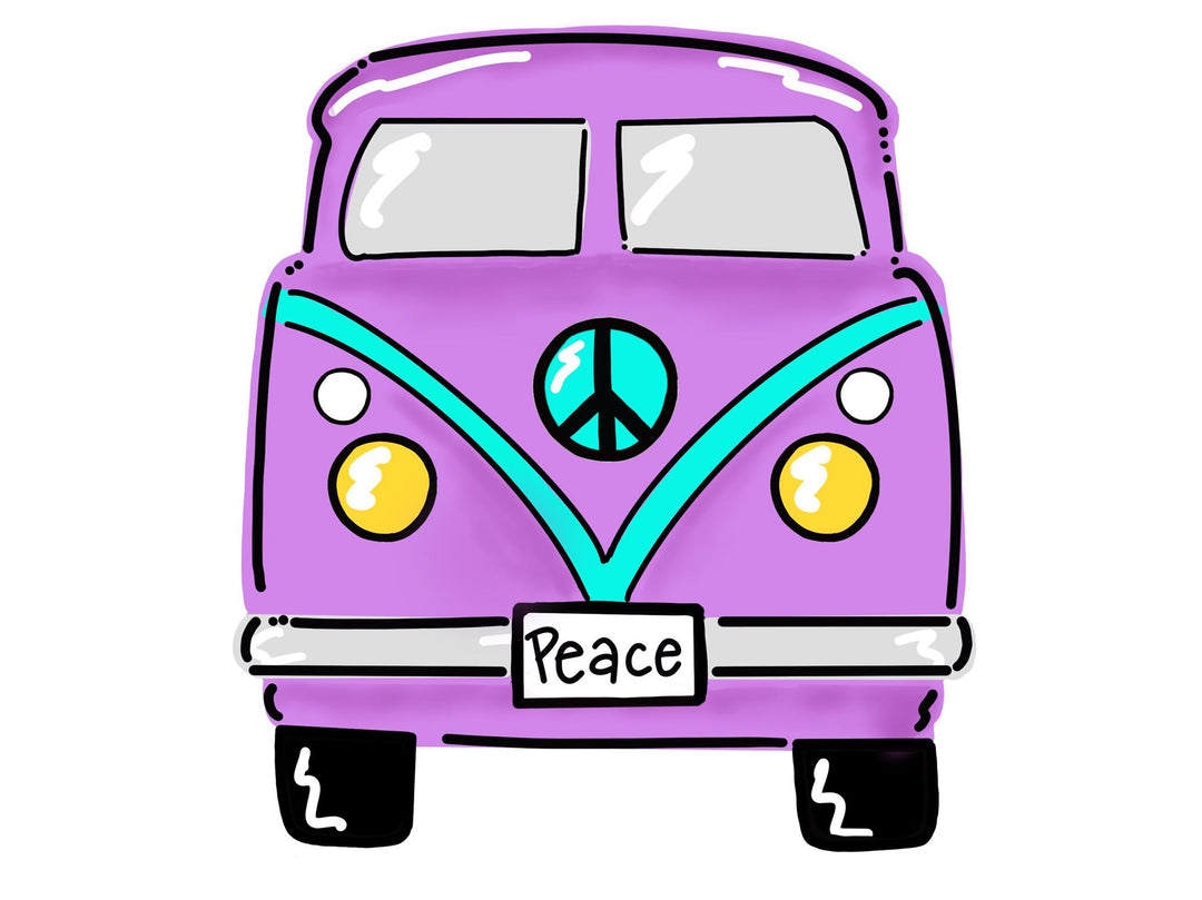 VW Bus Template & Digital Cut File – Southern Adoornments Decor