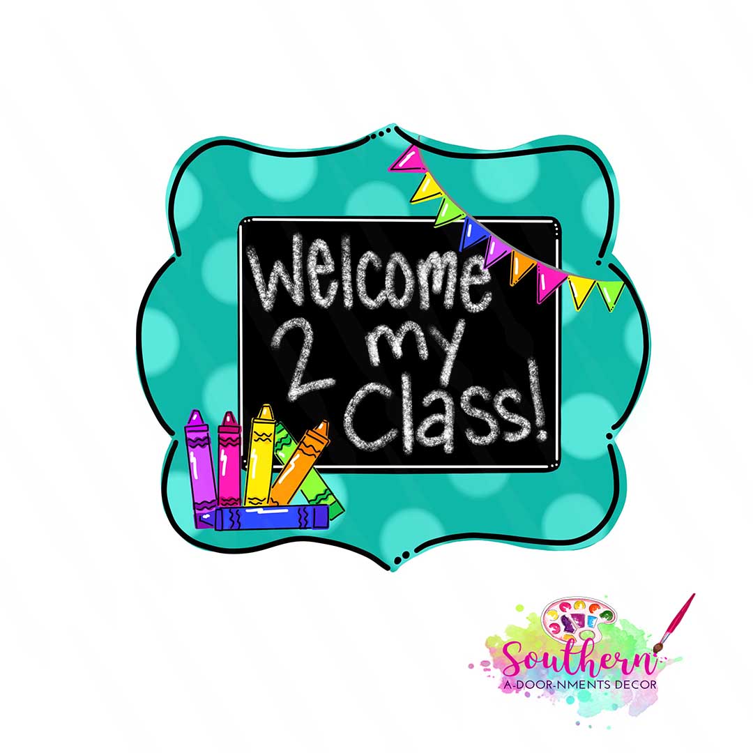 Classroom Welcome Sign Template & Digital Cut File – Southern ...
