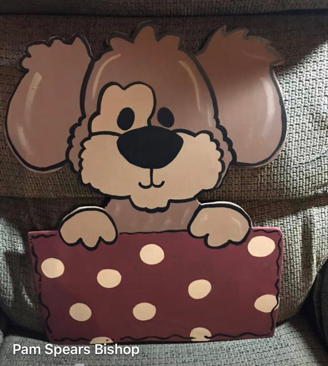 Puppy Sign Template & Digital Cut File – Southern Adoornments Decor